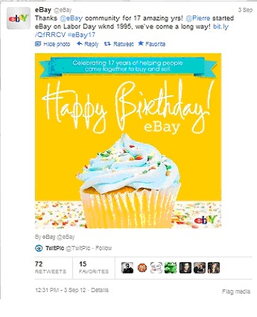 eBay vs. Amazon on Twitter - Social Media Roundup