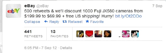 eBay vs. Amazon on Twitter - Social Media Roundup