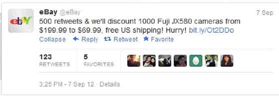 eBay vs. Amazon on Twitter - Social Media Roundup