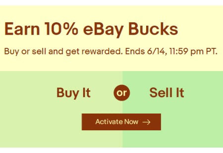 eBay Bucks Runs Buy-or-Sell Promotion - EcommerceBytes