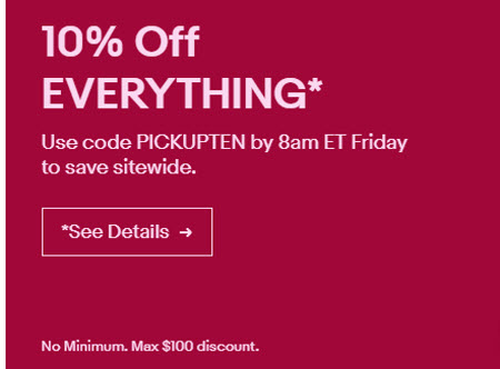 eBay Holds 24-Hour Sitewide Flash Sale Today - EcommerceBytes